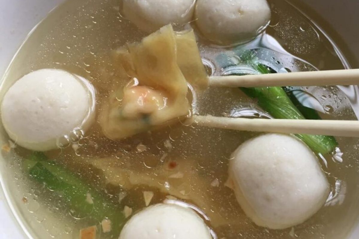 Mi Wantan Kicap Dan Dumpling Homemade